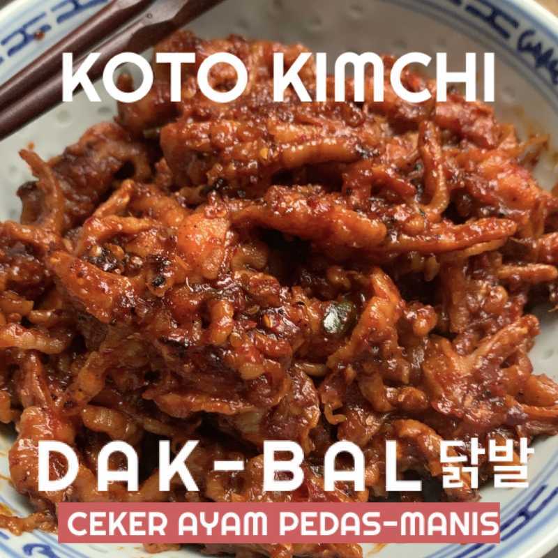 Jual DAKBAL. CEKER AYAM PEDAS-MANIS KOREA (TANPA TULANG). KOREAN SPICY ...
