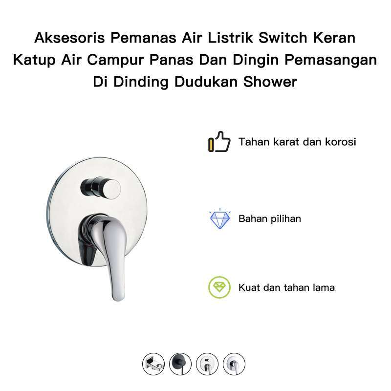 Jual Stop Keran Tanam Shower Panas Dingin Aksesoris Pemanas Air Listrik ...