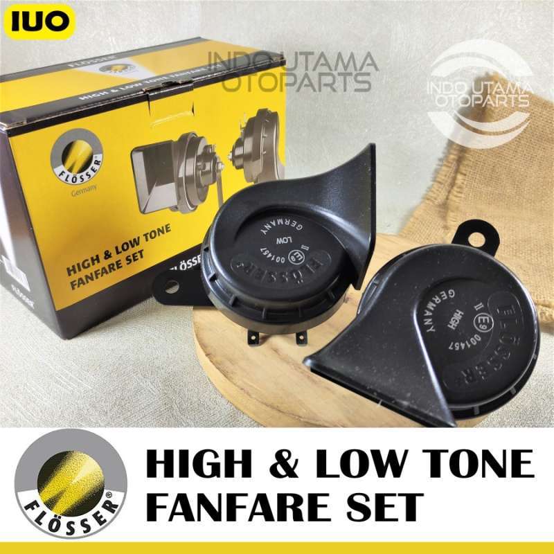 Jual Horn FLOSSER Keong BMW FER 12V Klakson Fanfare FLOSSER Germany ...