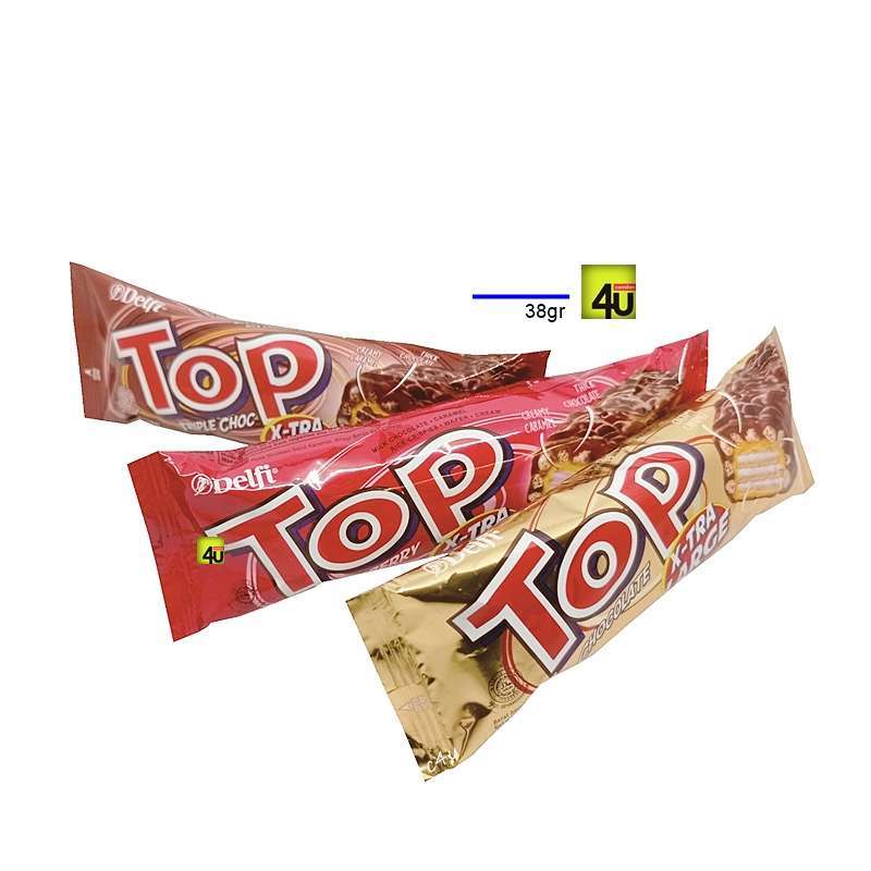 Promo Delfi TOP XTRA - Big Wafer Chocolate Crispy Caramel - 38gr Diskon ...