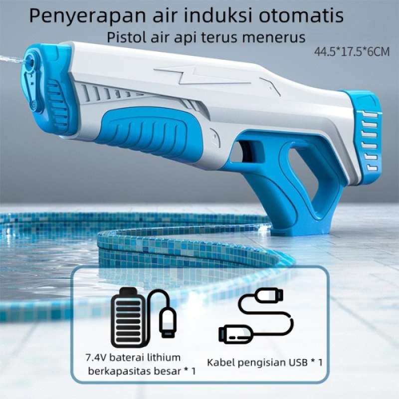 Jual Mainan Pistol Air Anak-Anak / Tembak Air Otomatis / Pistol Air ...