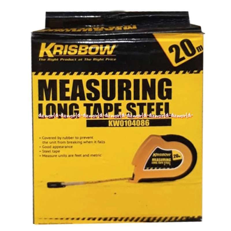 Promo Krisbow Measuring Long Tape 20m Meteran Panjang Alat Ukur ...