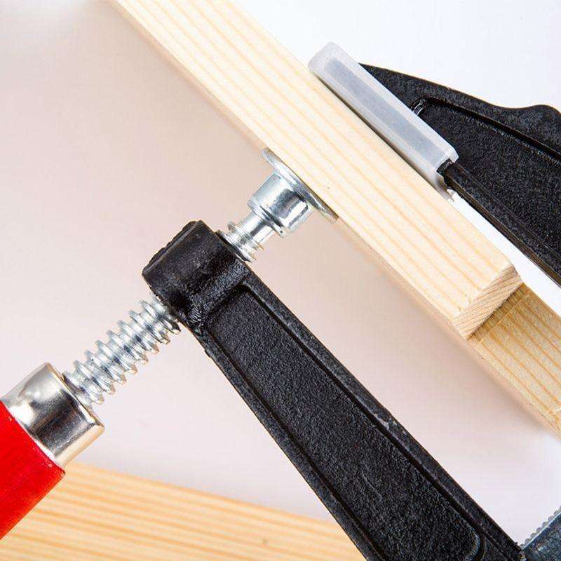 Jual Klem Jepit F Clamp Papan Kayu Heavy Duty Woodworking - 80x200mm di ...