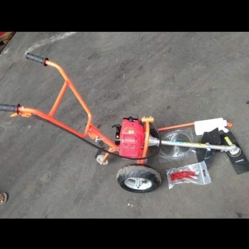 Jual Mesin Potong Rumput Dorong Mini 3 Roda / Mini Lawn Mower Proquip ...