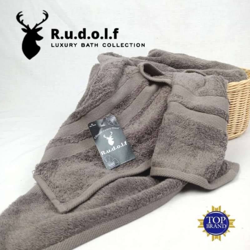 Promo Handuk Hotel Dewasa ANTI BAKTERI Rudolf Two Tone 75x140 ...