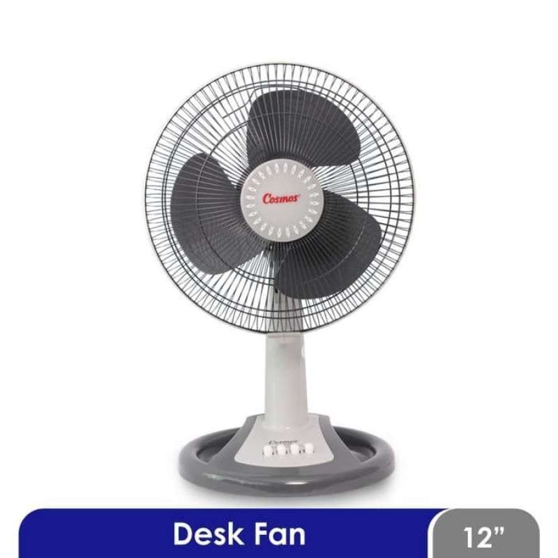 Jual Kipas Angin Meja Desk Fan 12 Inch Cosmos 12DSE/DAR di Seller One ...