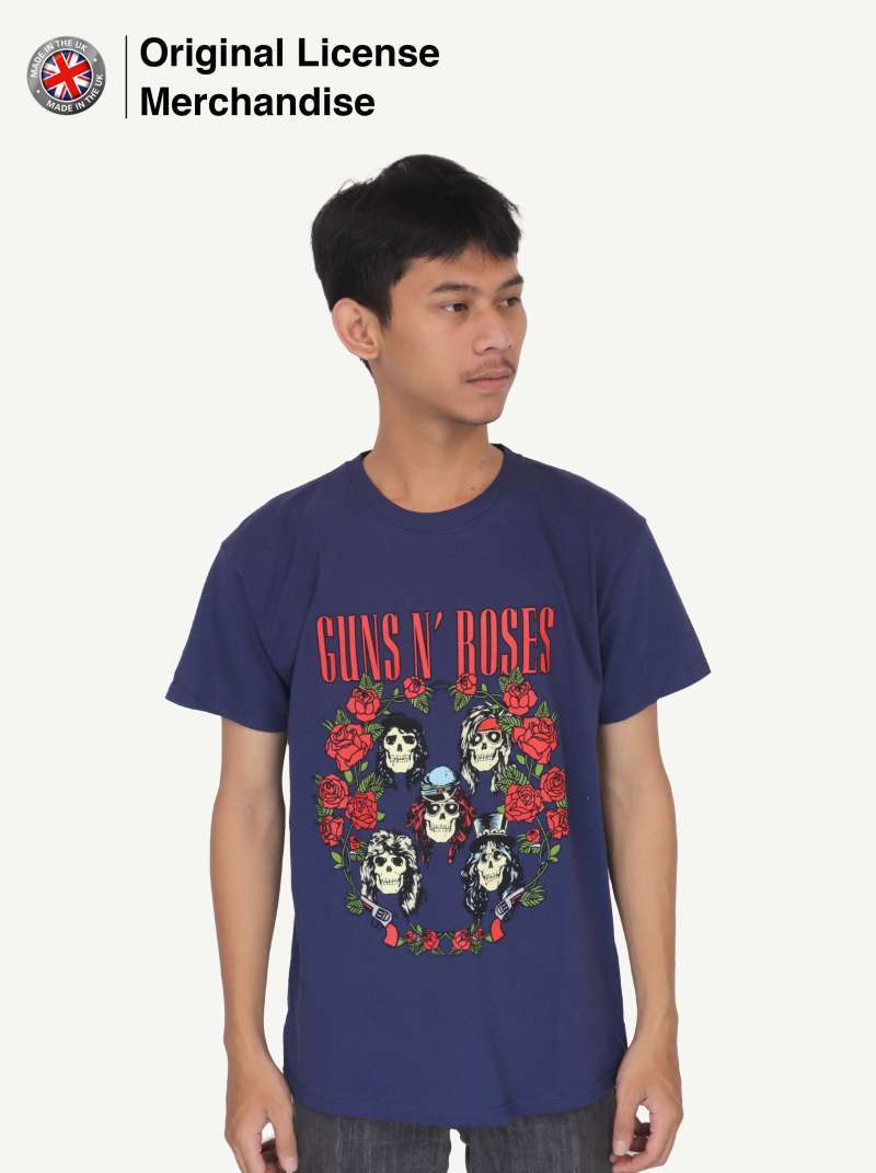 Jual Kaos Rock Band Pria Wanita Premium GUNS N ROSES GNR Ori Skulls ... Jual Kaos Rock Band Pria Wanita Premium GUNS N ROSES GNR Ori Skulls ...