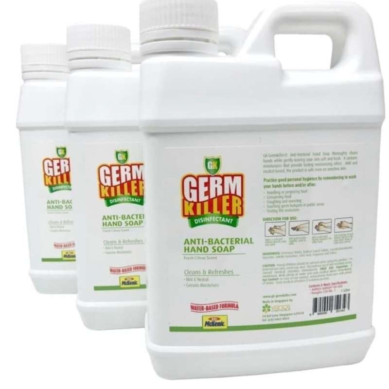 Jual Mr Mckenic Germ Killer Disinfectant Anti-Bacterial Hand Soap 1 ...