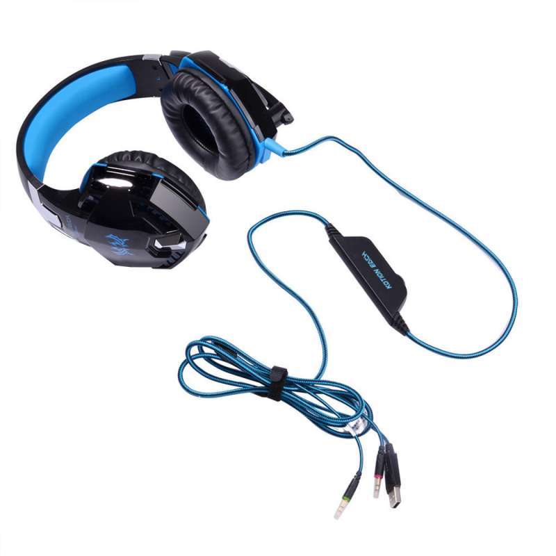 Jual Glo Kotion Each Gaming Headset Super Bass With Led Light - G2000 ...