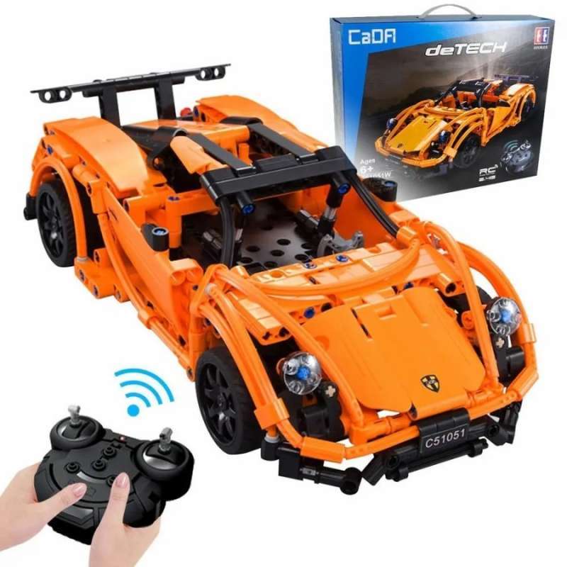 Promo Double E CADA Bricks Sports Car 918 C51051W 2.4G RC Diskon 19% di ...