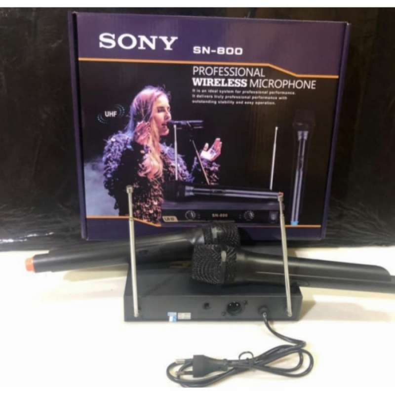 Promo Mikrofon Mic Clip On Wireless 2.4g Persentasi-imam Masjid-senam ...