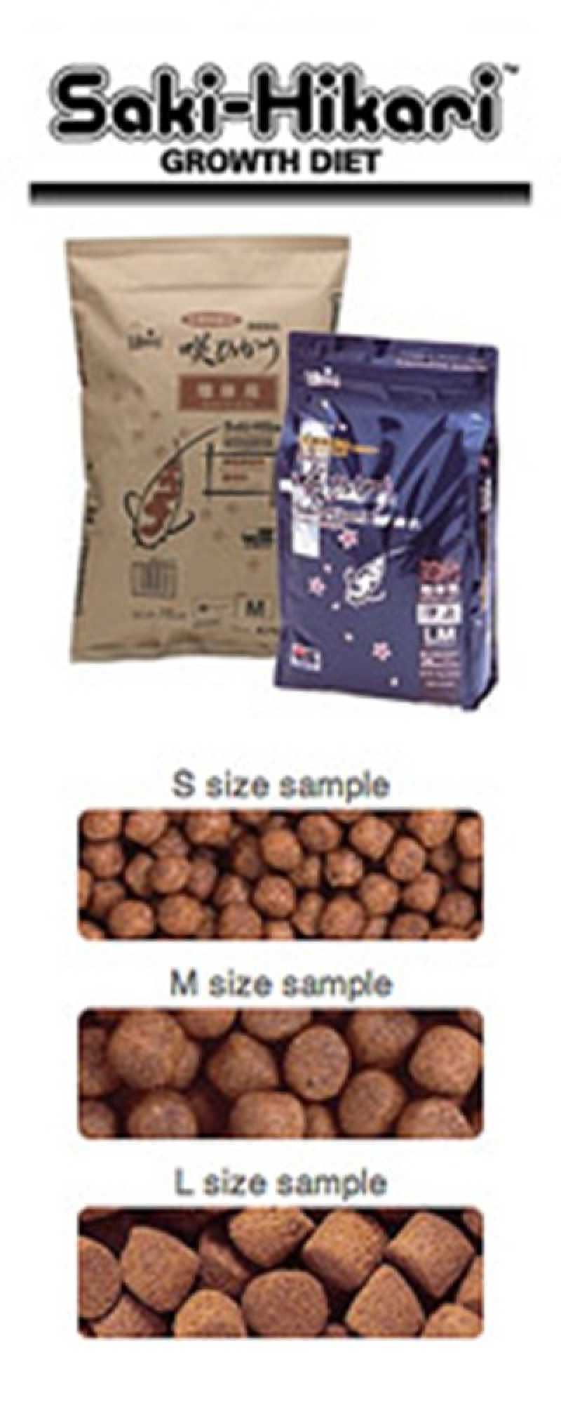 Jual Saki Hikari Grow 2Kg, Size S, Pakan Koi Atau Koki Made In Japan di ...