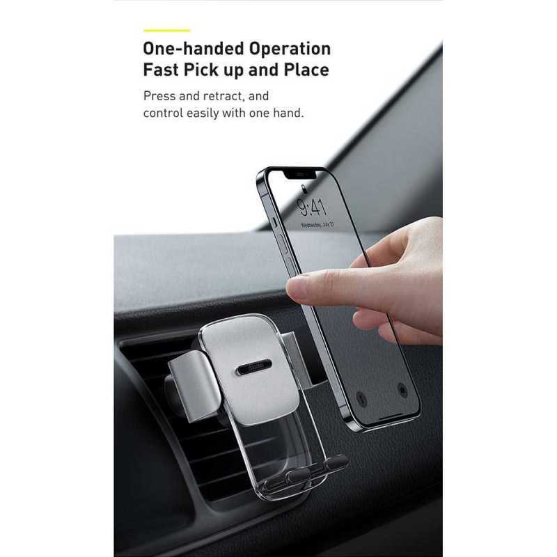 Promo Glo - Baseus Holder Smartphone Mobil Air Vent Dashboard Mount ...