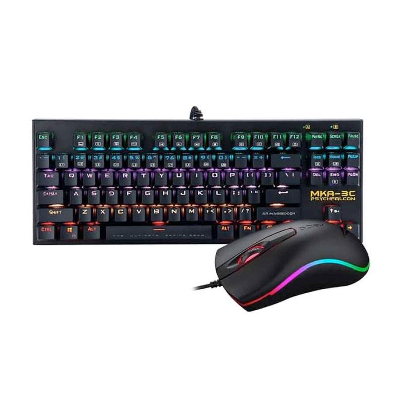 Jual Armaggeddon MKA-3C Mechanical Combo Gaming Keyboard + Asic 9 RGB ...