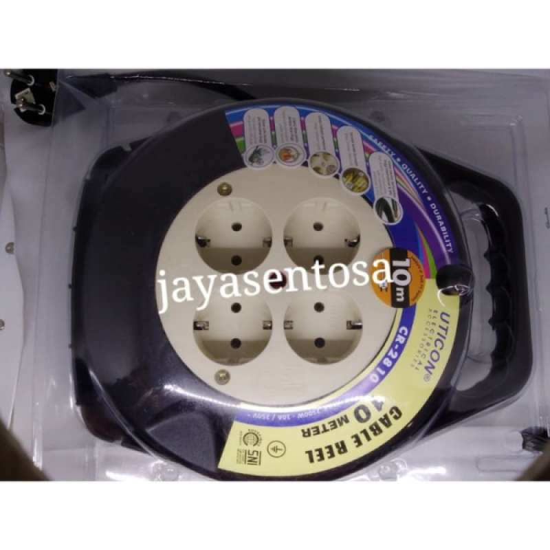 Promo Kabel Roll Uticon 10meter 10m Roll Kabel 10mtr Cr-2810 Sni Diskon ...