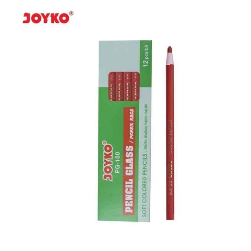 Jual Joyko PG-100 Pencil Glass - Merah [1 Box/ 12 pcs] di Seller JOYKO ...