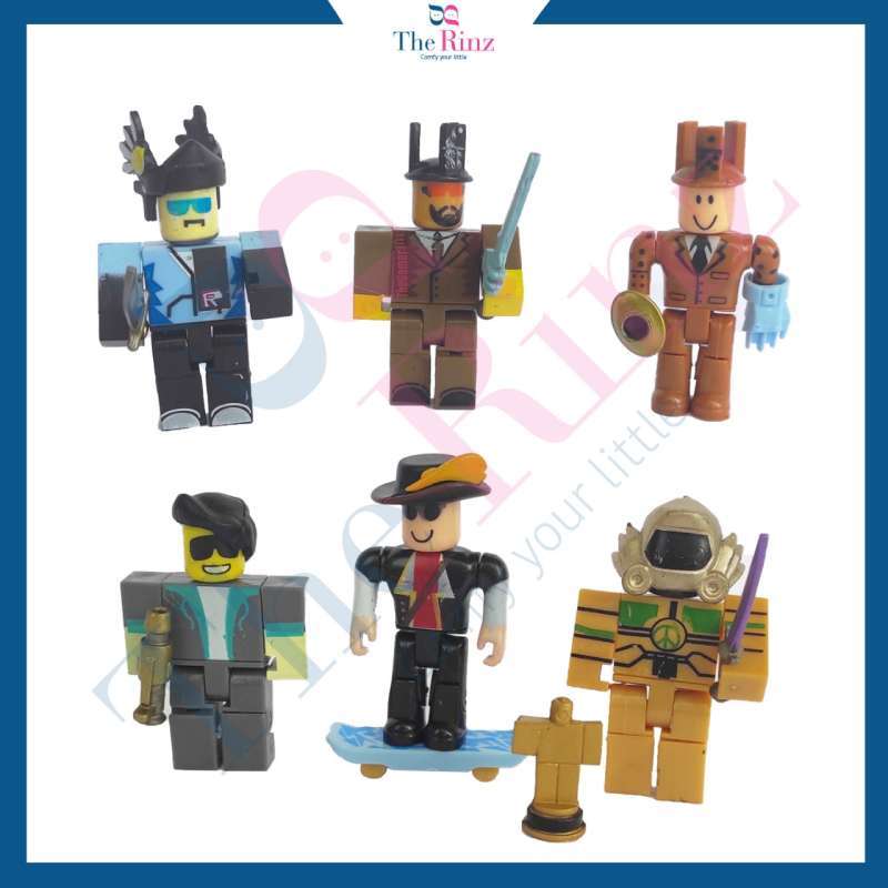 Jual Mainan Action Figur Roblox Set Figure Roblox Pajangan Topper Cake ...