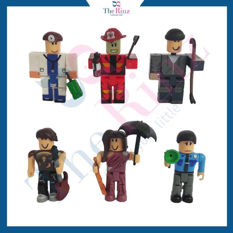 Jual Mainan Action Figur Roblox Set Figure Roblox Pajangan Topper Cake ...