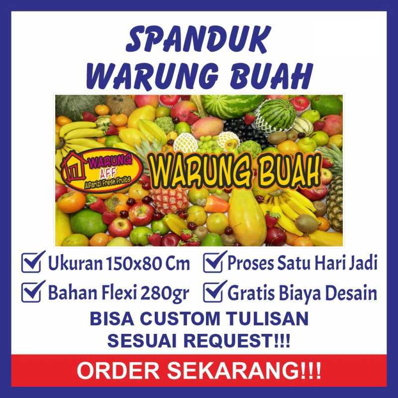 Contoh Desain Spanduk Banner Buah Buahan Contoh Desai