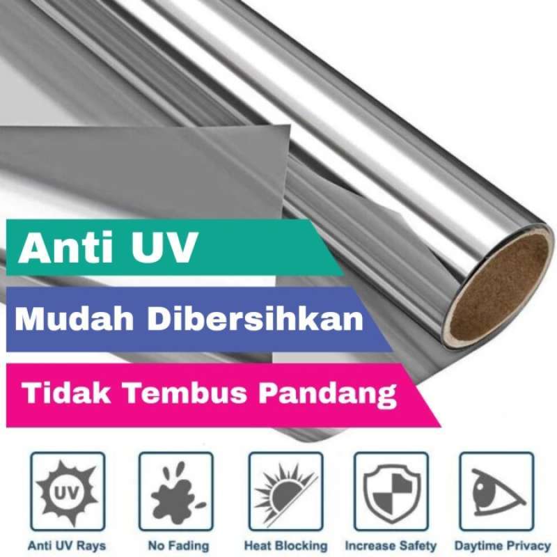 Promo Kaca Film One Way Stiker Kaca Sticker Cermin 1Roll Full 50M & 30M Diskon 5% di Seller ...