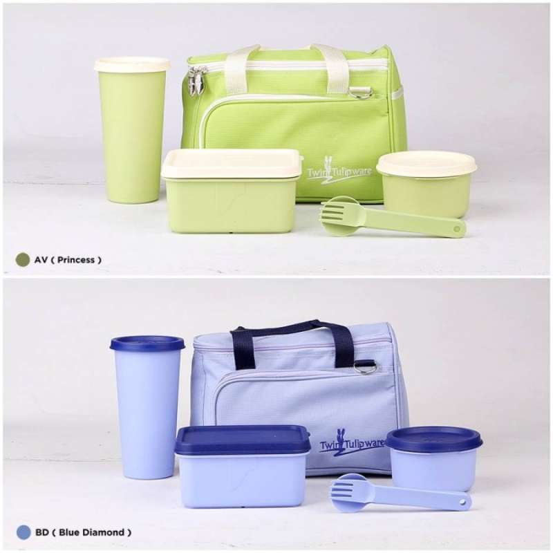 Jual Tas Makan Tupperware - Botol Minum - Kotak Makan - Big Meal Seat di Seller Smartans - Kapuk ...