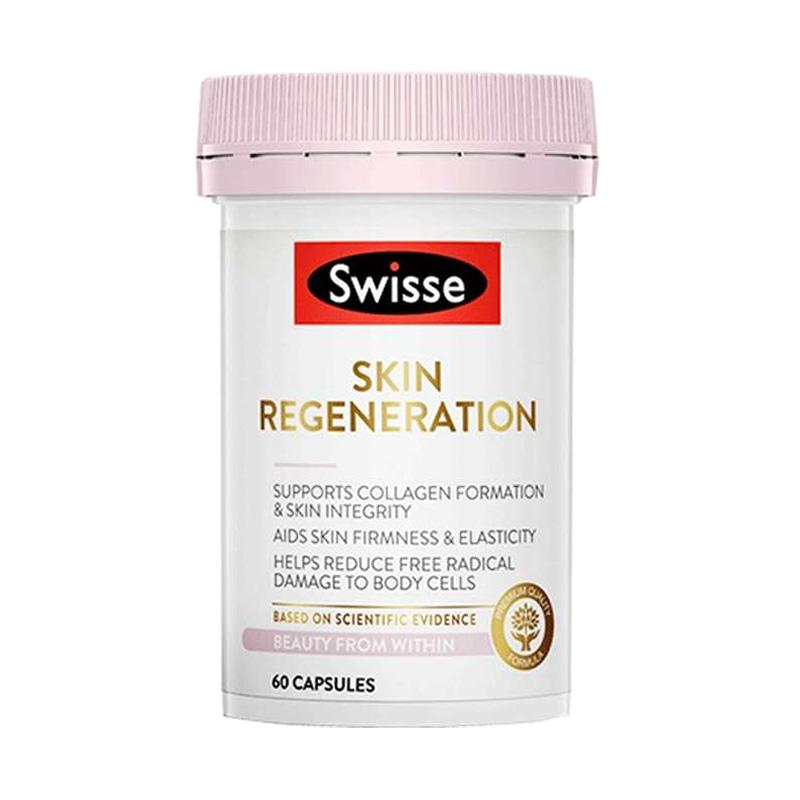 Promo SWISSE Skin Regeneration [60 Capsules/ Supports Collagen Formation & SKin Integrity ...