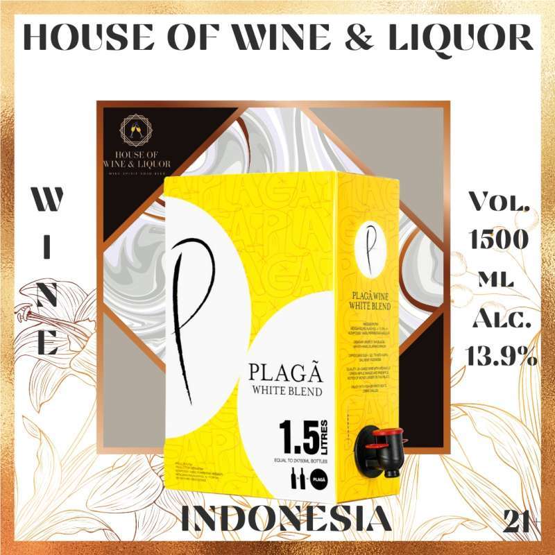 Jual Plaga Wine White Blend Wine [1,5 L] di Seller House of Wine and ...