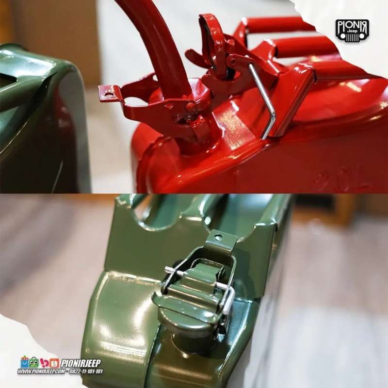 Jual Corong Jerigen Solar Bensin Bahan Besi di Seller Pionir Jeep ...