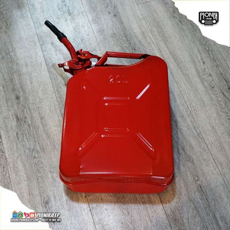 Jual Corong Jerigen Solar Bensin Bahan Besi di Seller Pionir Jeep ...
