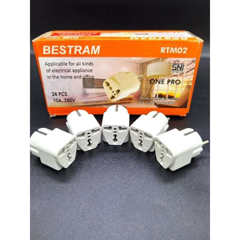 Jual over Steker, Onepro multi fungsi, adaptor kaki 3 ke steker kaki 2 ...