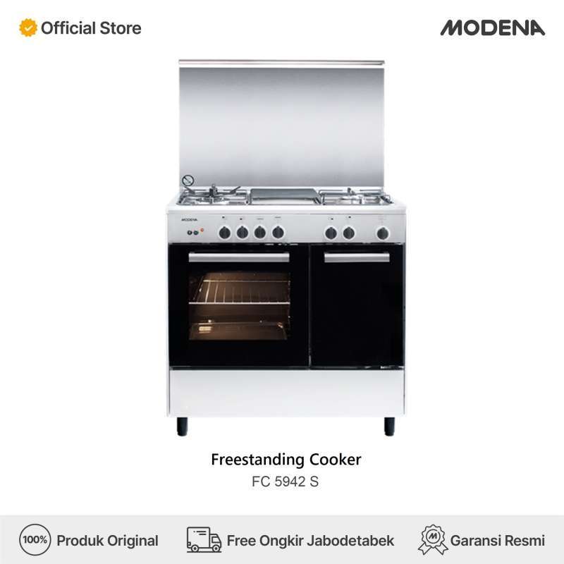 Promo Modena Freestanding Gas Cooker - Fc 5942 S Diskon 15% Di Seller ...