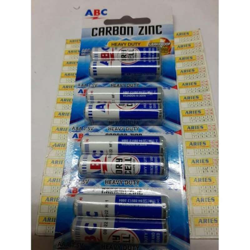 Jual BATU BATERAI AAA ABC A3 PER SET 2pcs di Seller Aries Elektronik ...