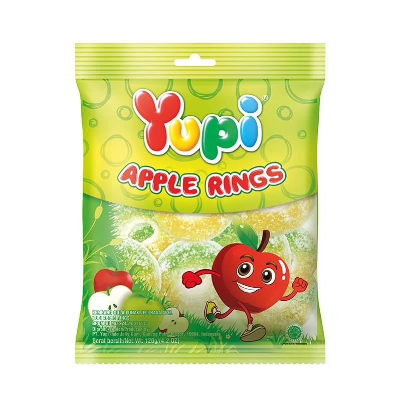 Promo Yupi Apple Rings Permen Jelly [108 g/ Kemasan Hanging Bag] Diskon ...