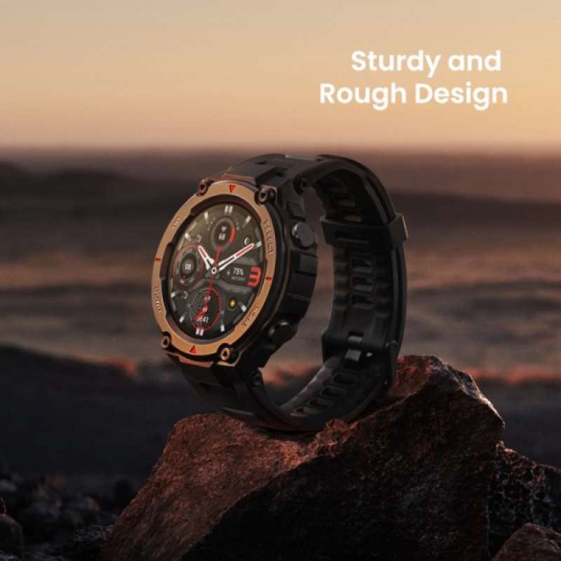 Promo Smartwatch Amazfit T-Rex Pro 1.3Inch Amoled Hd Touchscreen Jam ...