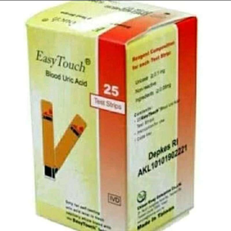 Jual EASY TOUCH (TAIWAN ) STRIP GLUCOSE 25 STRIP di Seller Starmed - Kota Jakarta Barat, DKI ...