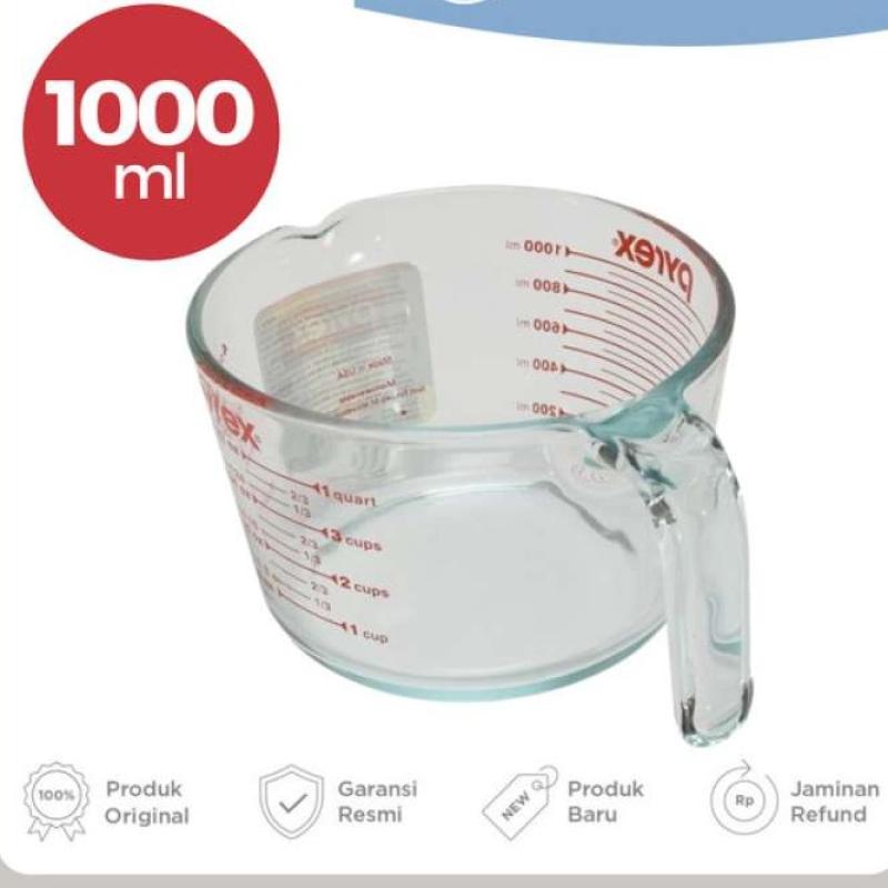 Promo Pyrex Gelas Ukur Gelas Takar Measuring Cup 1000 Ml 946 Ml / 32 Oz, - Multicolor Diskon 17% ...