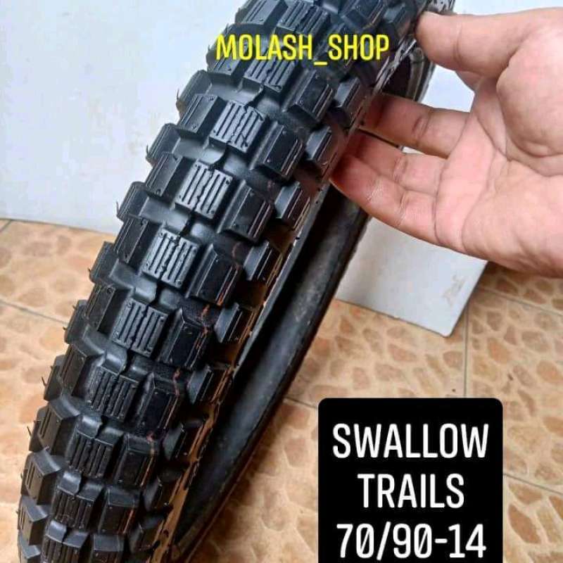 Jual BAN SEMI TRAIL RING 14 SWALLOW TRAIL SIZE 70/90-14 & 80/90-14 BUAT ...