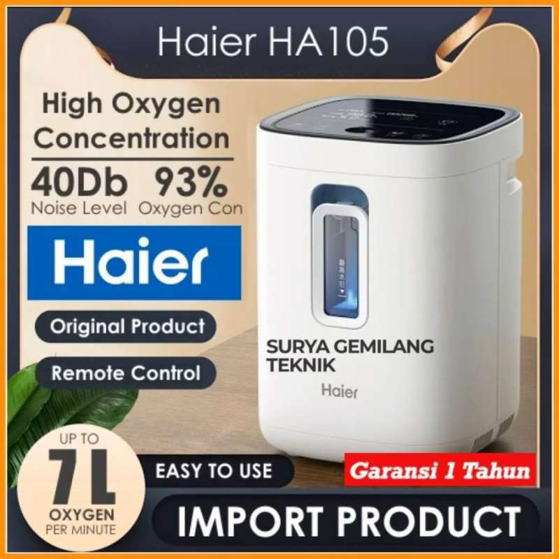 Jual Haier HA-105 Oxygen Concentrator Generator Mesin Oksigen HA 105 ...