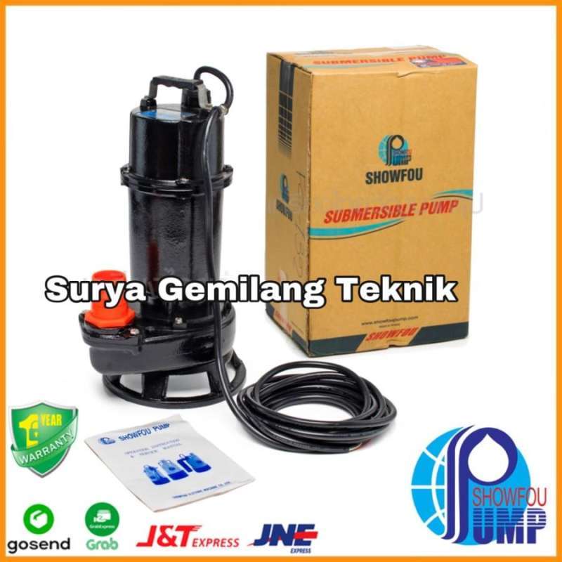 Jual Pompa Celup Air Kotor Showfou FO-132 1HP 2 Submersible Pompa ...