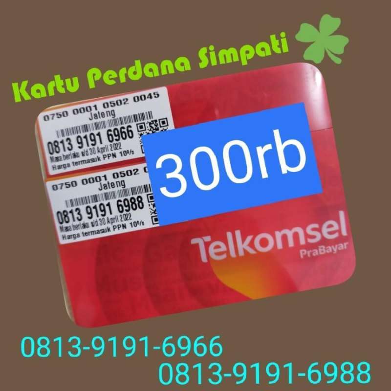 Jual Kartu Perdana Simpati 4g Nomor Super Cantik Di Seller Hjroom - Indra Kasih, Kota Medan | Blibli