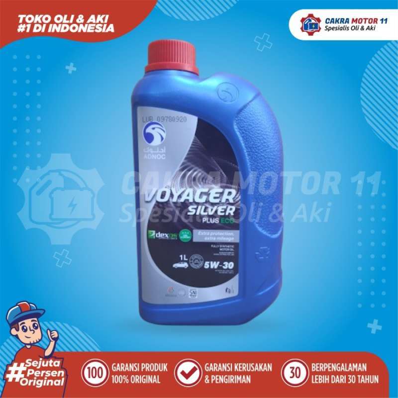 Jual ADNOC VOYAGER SILVER PLUS ECO 5W30 SN 1LT di Seller Seaesaw ...