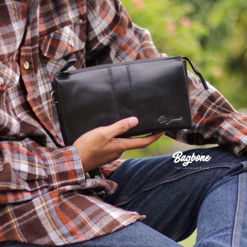 Jual Pouch kulit PLATINE Pouch On Camel | pouch kulit cowok | pouch ...