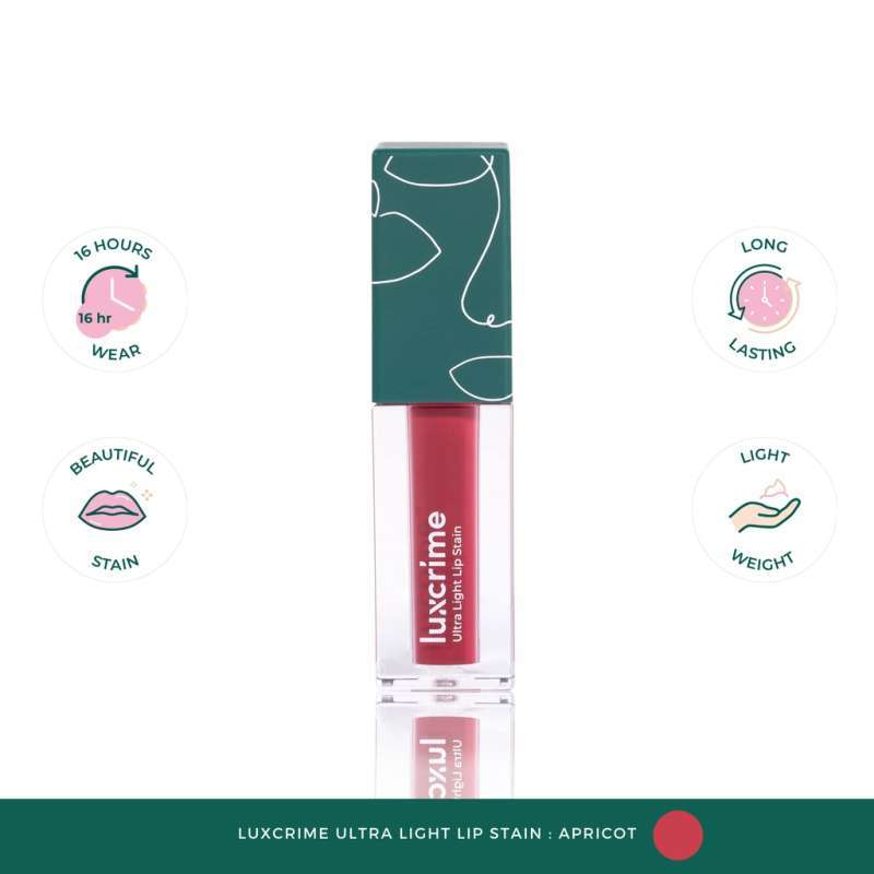 Jual Luxcrime - Ultra Light Lip Stain (apricot) Di Seller Skinlabora ...