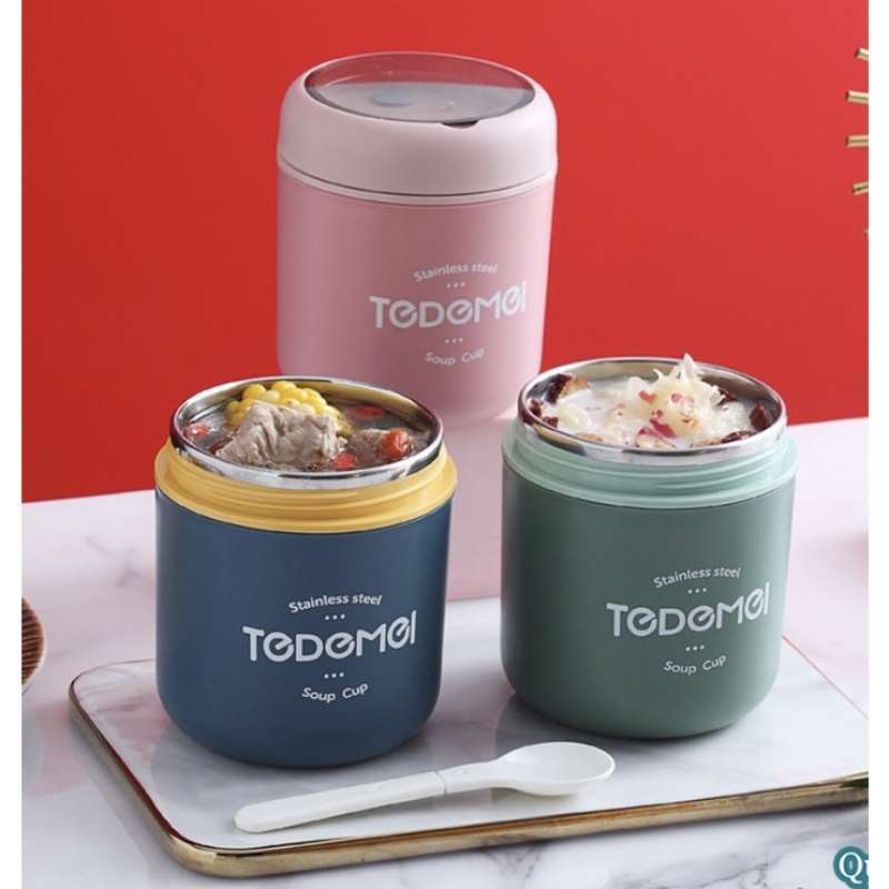 Jual Termos Sup Stainless 304 lunch box Set Premium Kotak Makan rantang ...