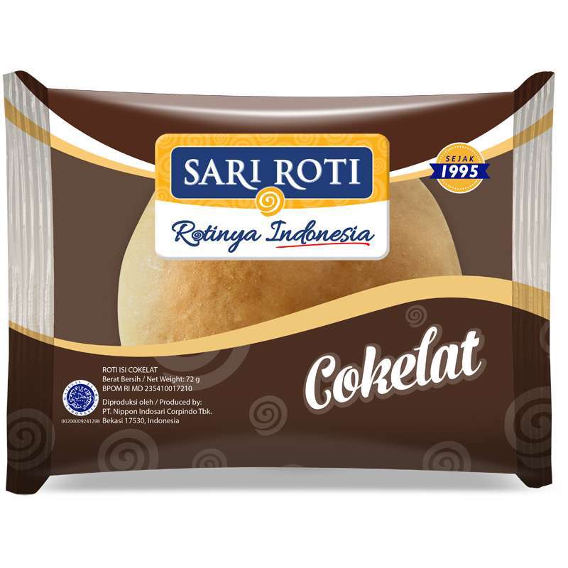 Jual Sari Roti Isi Coklat [72 Gram] Di Seller Tambah Jaya Swalayan ...