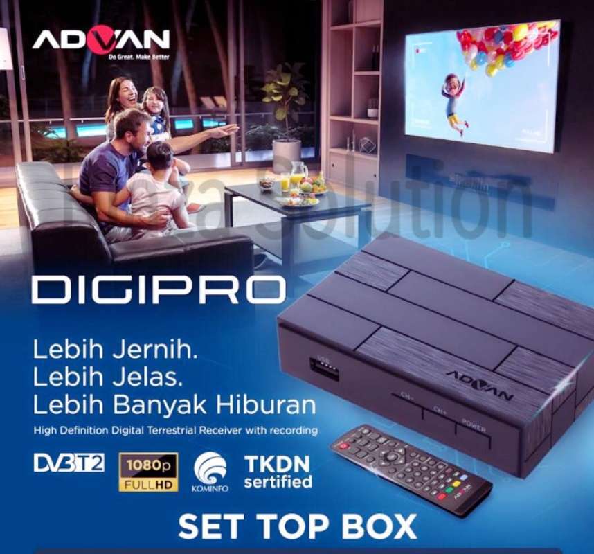 Jual ADVAN DIGIPRO SET TOP BOX TV DIGITAL DVBT2 di Seller OWL STORE - Cengkareng Timur, Kota ...