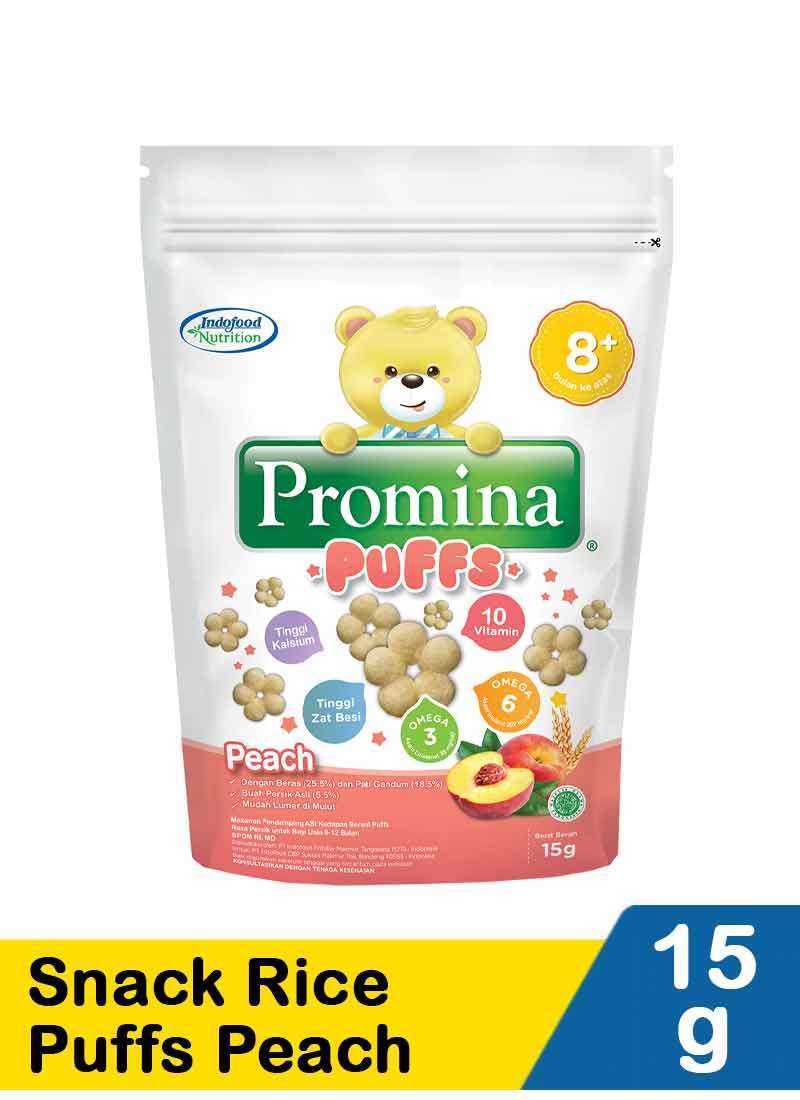 Jual Promina Snack Rice Puffs Peach 15 Gram di Seller dgoodsstore ...