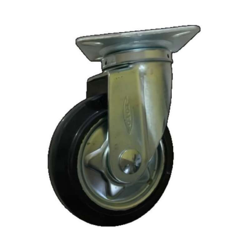 Promo Roda Caster Troli Trolly Karet Elastis 5 Inch Hidup (Putar) TOYO ...