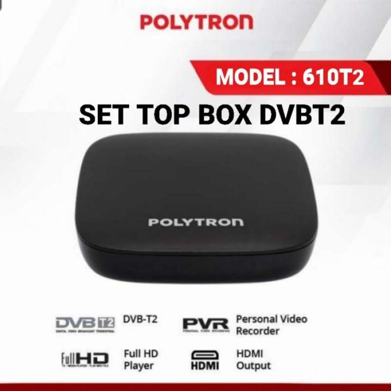 Jual Set Top Box Dvbt2 Polytron 610t Pengganti 600t Di Seller Odeth - Cengkareng Timur, Kota ...