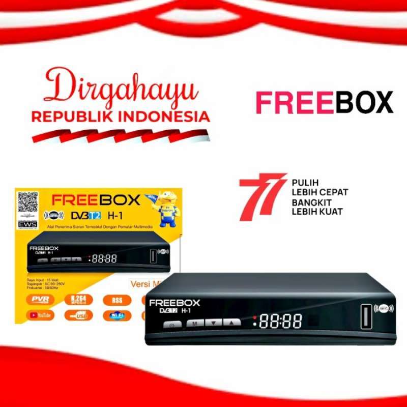 Jual Set Top Box TV Digital DVB T2 FREEBOX FREE KABEL HDMI di Seller ODETH - Cengkareng Timur ...